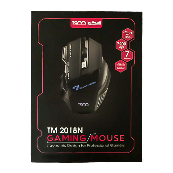 ماوس مخصوص بازی تسکو TSCO TM2018N GA Gaming Mouse