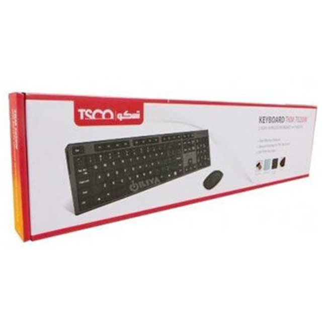 کیبورد و ماوس بی سیم تسکو مدل TKM 7020 | بهیران