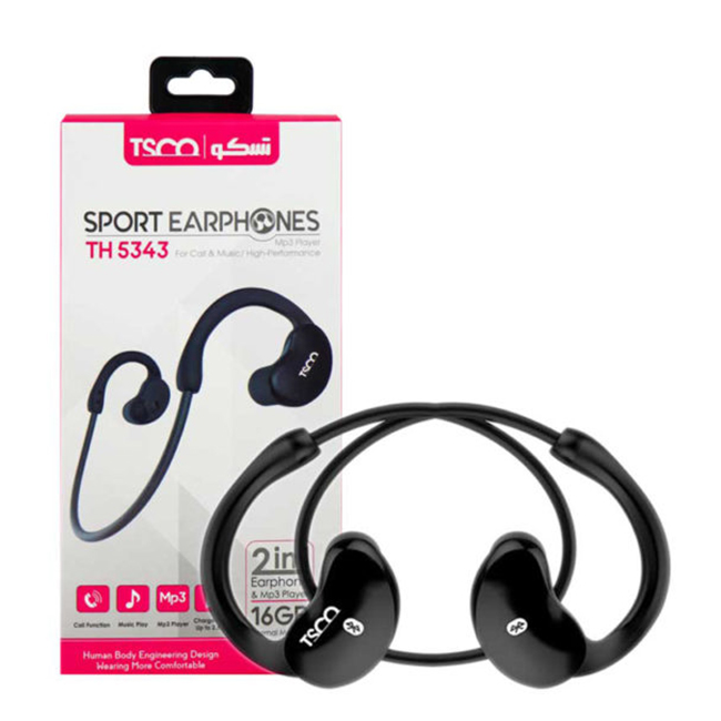 مشخصات ،قیمت و خرید هدفون بلوتوث گردنی تسکو مدل TH 5343