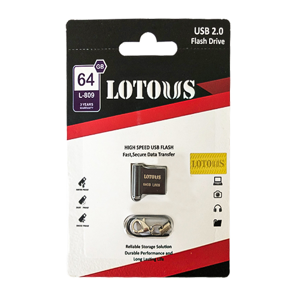 خرید،قیمت و مشخصات فلش مموری 64G لوتوس مدل L809 | بهیران