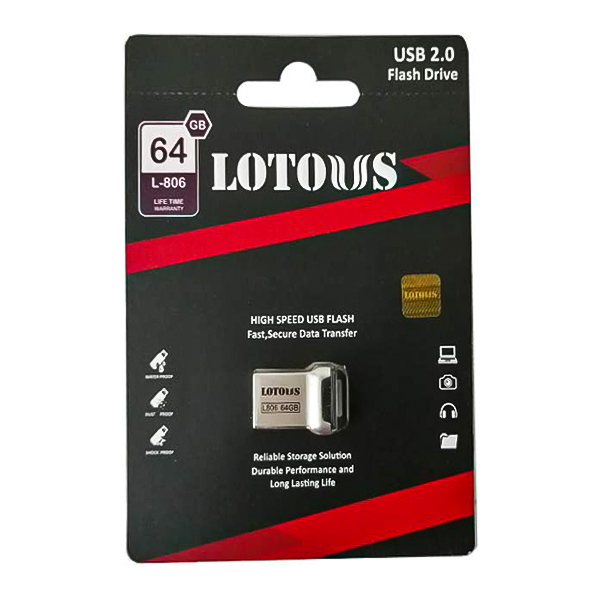 خرید،قیمت و مشخصات فلش مموری 64G لوتوس مدل L806 | بهیران