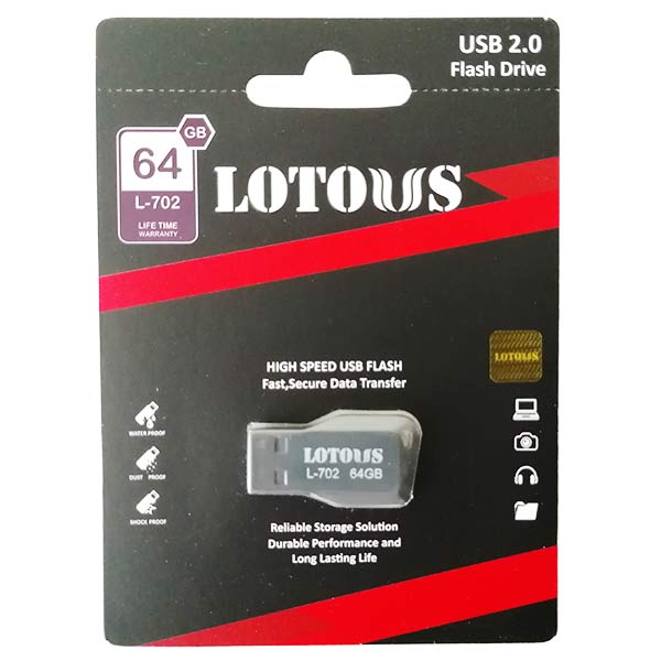 مشخصات ،قیمت و خرید فلش مموری 64G لوتوس مدل L702