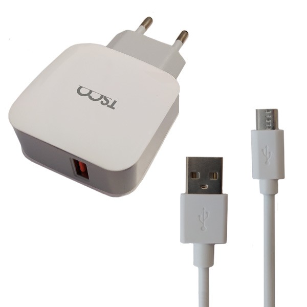 شارژر دیواری تسکو مدل TTC56 به همراه کابل MicroUSB | بهیران