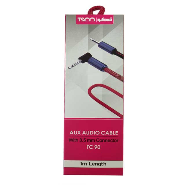 کابل AUX تسکو مدل TC 90 طول 1 متر | بهیران
