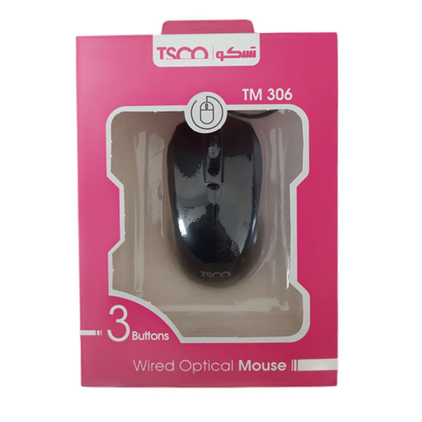 مشخصات ،قیمت و خرید ماوس تسکو مدل TM306