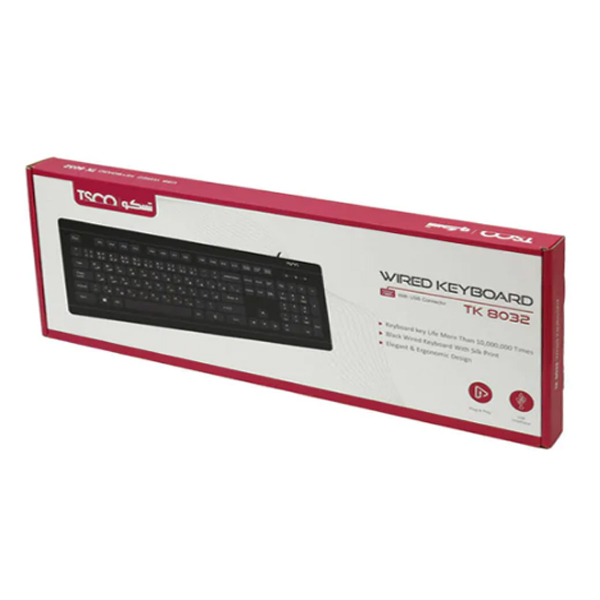 مشخصات ،قیمت و خرید کیبورد تسکو مدل TK 8032