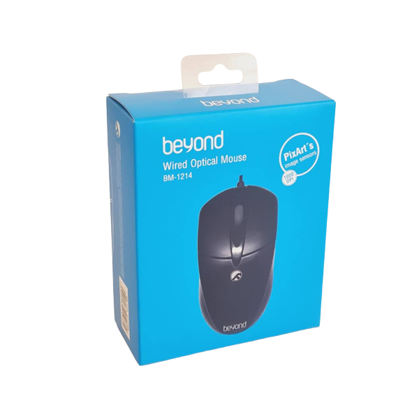 خرید،قیمت و مشخصات ماوس باسیم بیاند مدل BM-1214 | بهیران