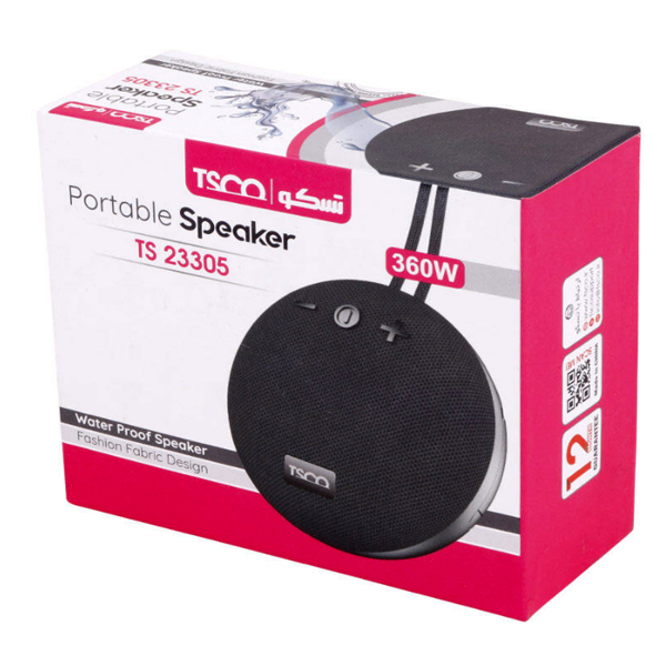 اسپیکر بلوتوثی تسکو مدل TS 23305 | بهیران