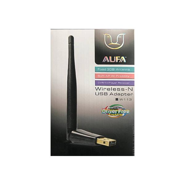 خرید،قیمت و مشخصات کارت شبکه USB بی سیم آلفا مدل W113 آنتن دار | بهیران