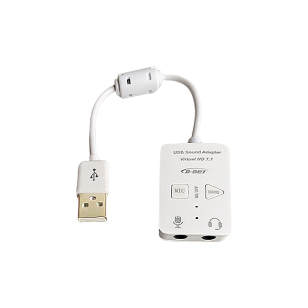 کارت صدا کابلی USB 7.1CH دی نت | بهیران