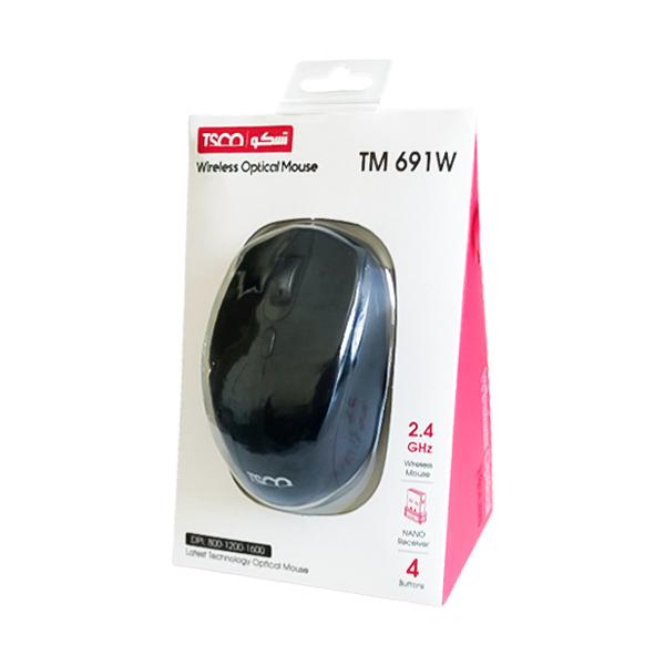 خرید،قیمت و مشخصات ماوس بی سیم تسکو مدل TM 691W | بهیران