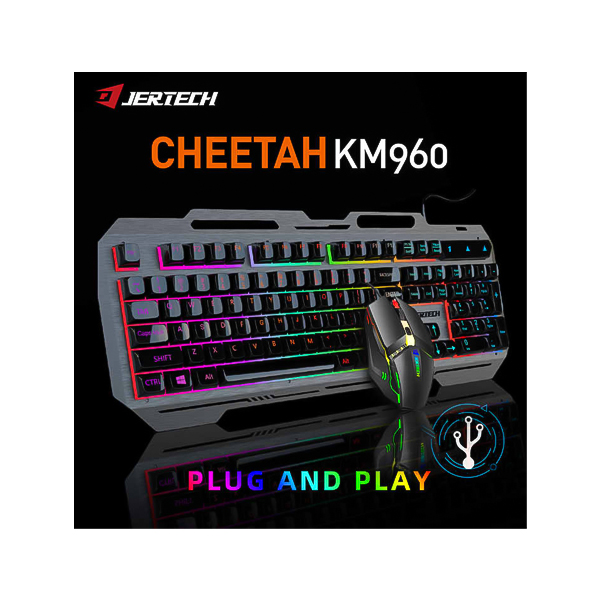 کیبورد و ماوس مخصوص بازی جرتک مدل KM960 | بهیران