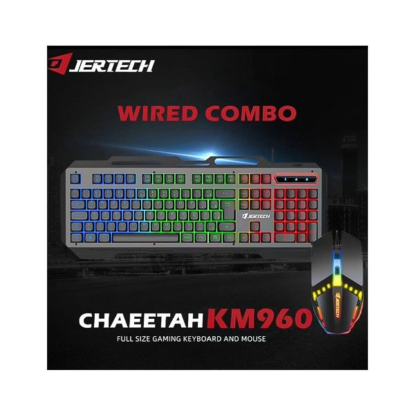 کیبورد و ماوس مخصوص بازی جرتک مدل KM960 | بهیران